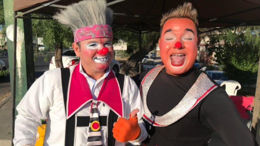 "Nos dejaron salir de nuestras casitas para hacer esta labor social ...