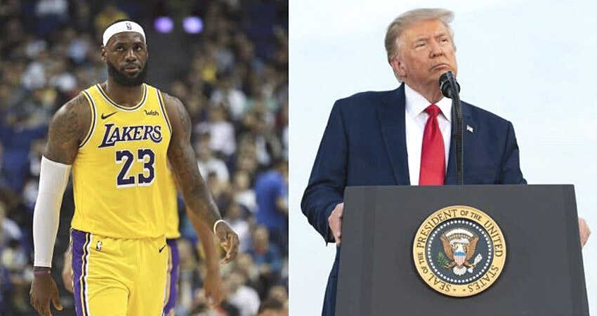 Donald Trump dice que no verá la NBA si protestan; "no podría ...