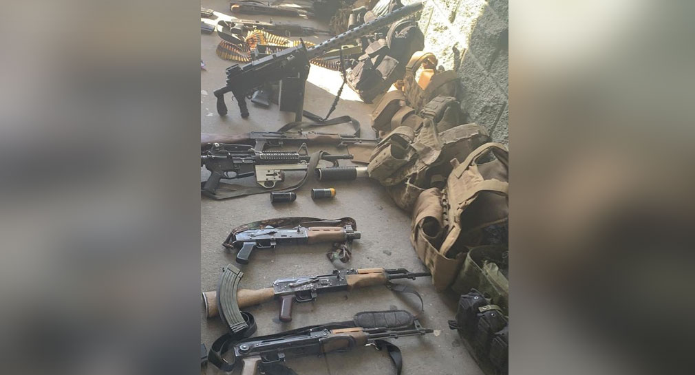 Desarman grupo de 11 personas, les decomisan armas de fuego y dos autos blindados, en operativo ...