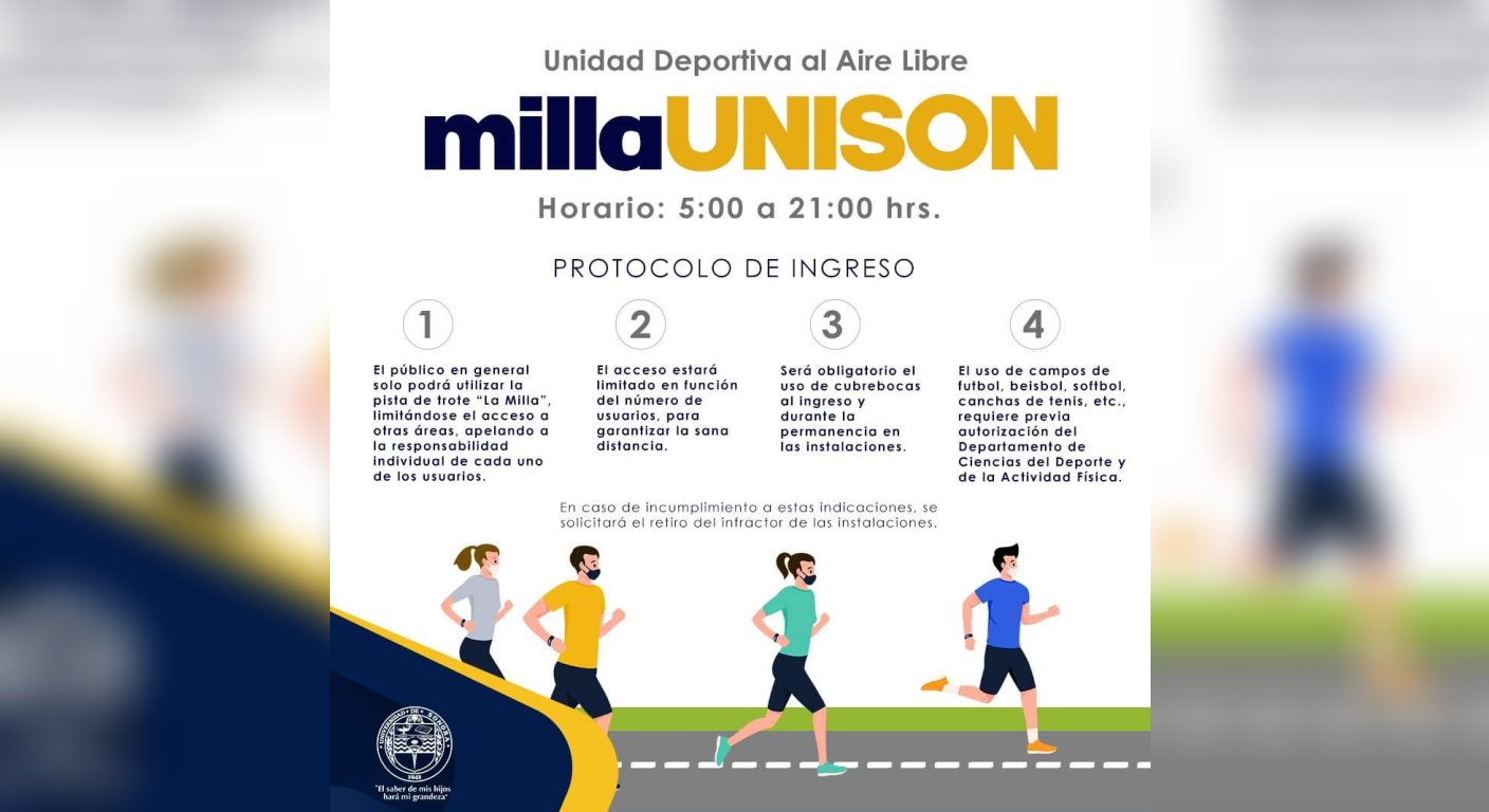 Con cubrebocas, ingreso limitado y solo área de trote en la Milla de la ...
