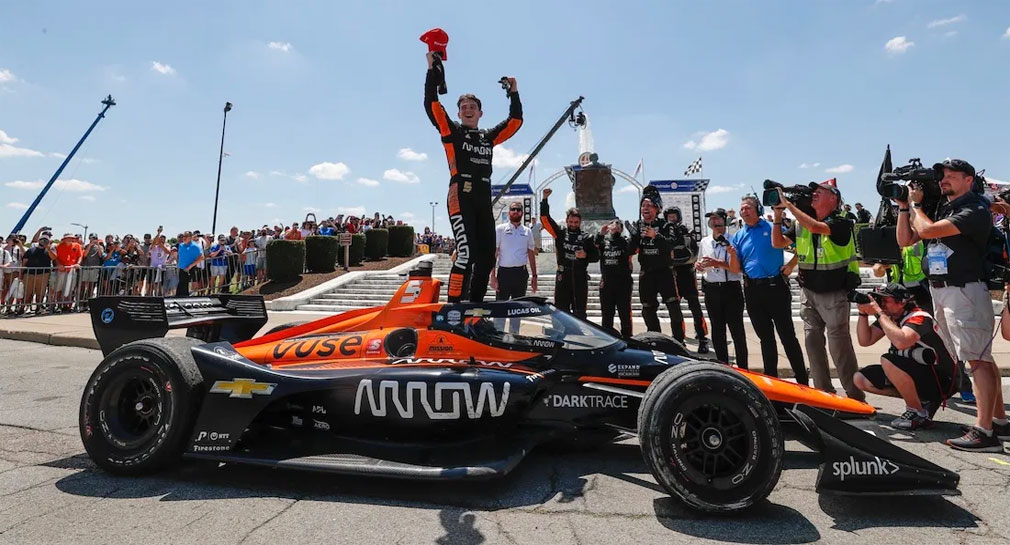 Piloto mexicano Patricio O’Ward logra su segunda victoria en la IndyCar ...