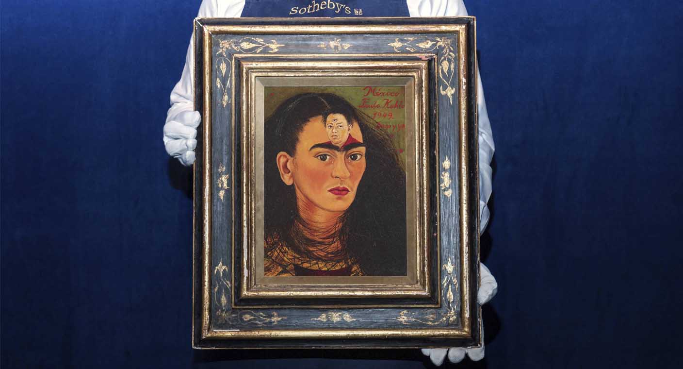 Subastan en 34.9 mdd autorretrato de Frida Kahlo en Nueva York y se ...