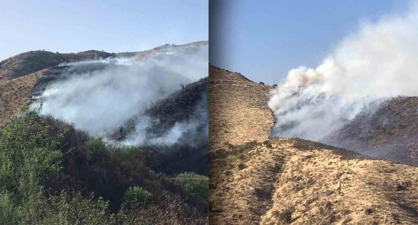 Reportan incendio forestal en carretera Cananea-Ímuris; 40% está ...
