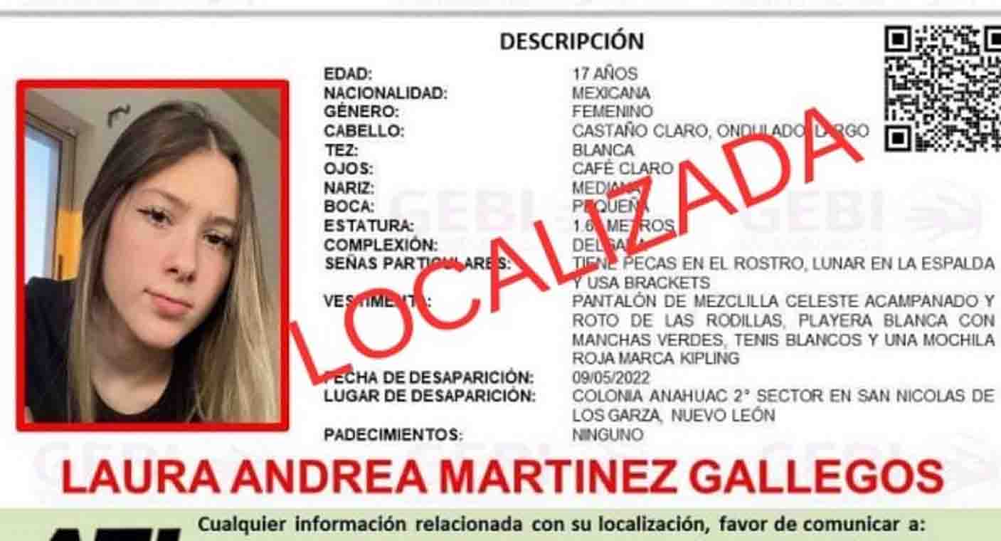 'Me salí para hacerme independiente': Localizan a Laura Martínez, menor ...