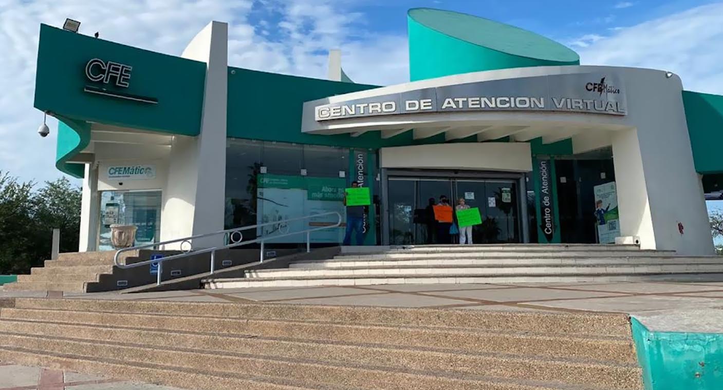 Unión de Usuarios mantiene plantón frente a CFE en Hermosillo ...
