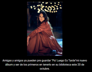 "Pa' luego es tarde": Yuridia anuncia fecha de estreno de nuevo álbum (IMAGEN) - Proyecto Puente