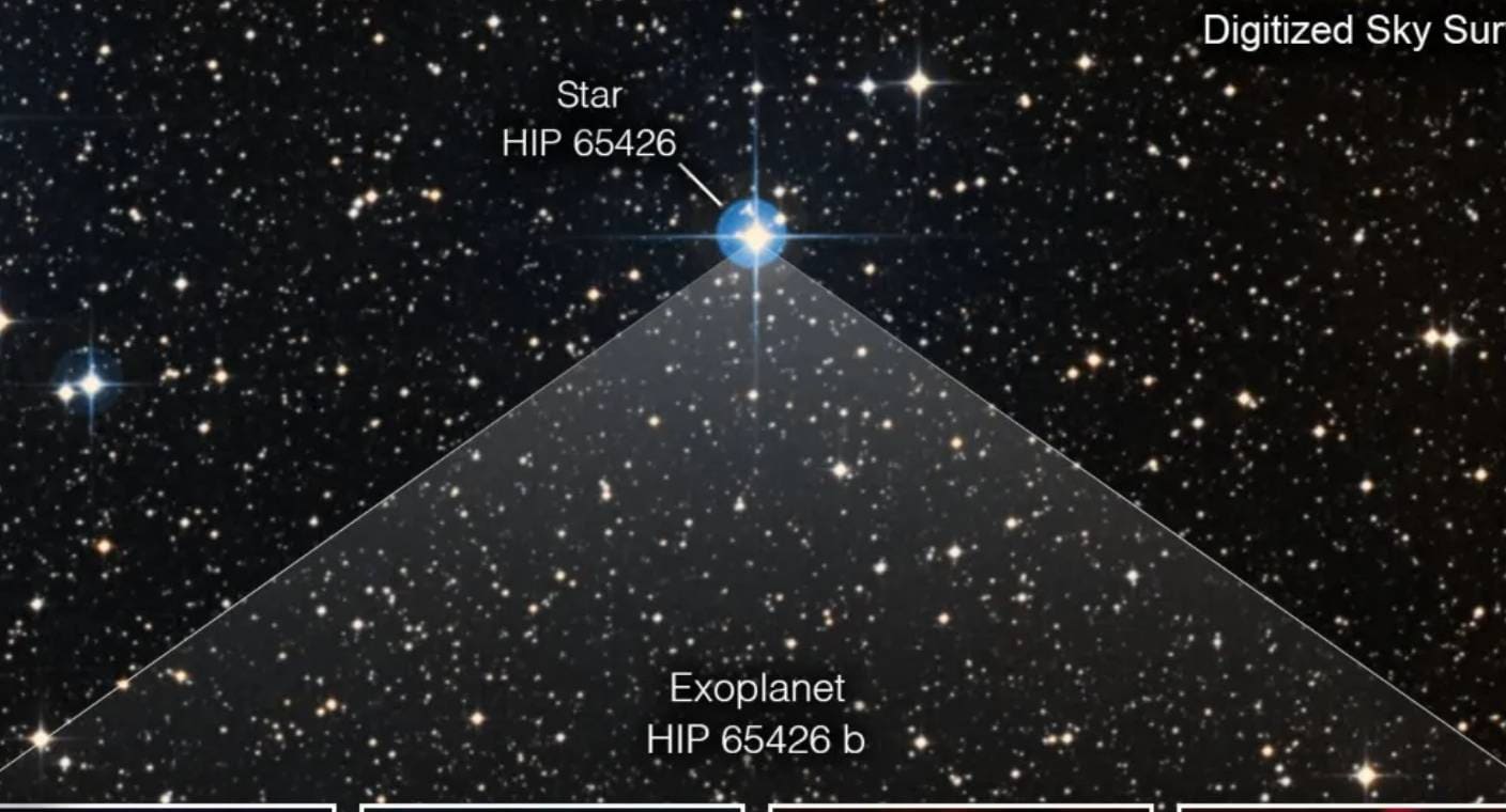 James Webb capta la primera FOTO directa de un planeta fuera del ...
