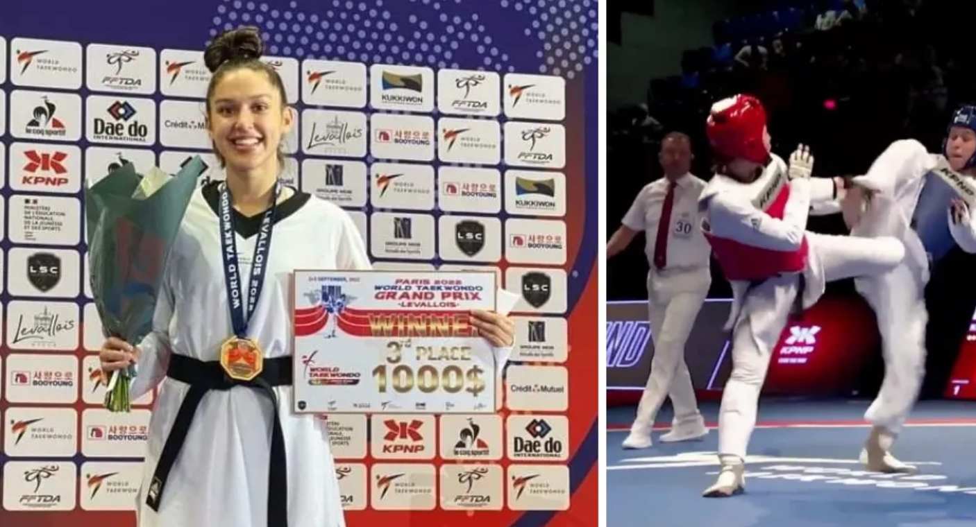 Leslie Soltero, taekwondoín mexicana, logra medalla de bronce en Grand ...