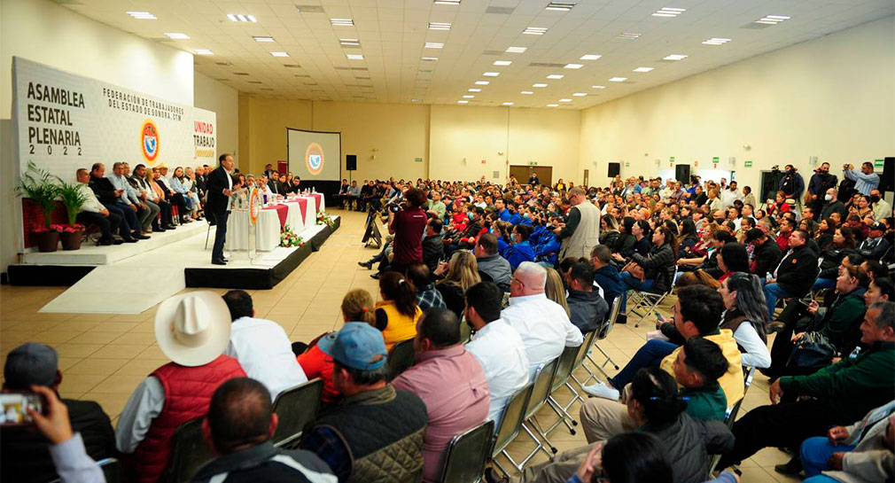 Alfonso Durazo inaugura trabajos de la Asamblea Estatal de la CTM ...