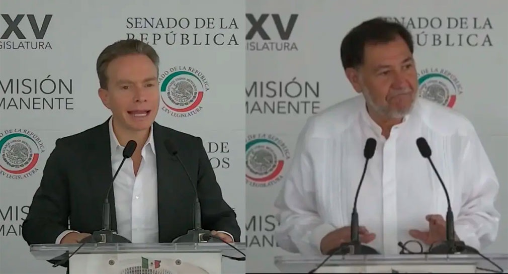 Noroña y Velasco piden licencia de sus cargos para buscar candidatura ...