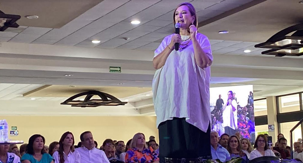 Va Xóchitl Gálvez por 10 mil firmas en Hermosillo para convertirse en ...