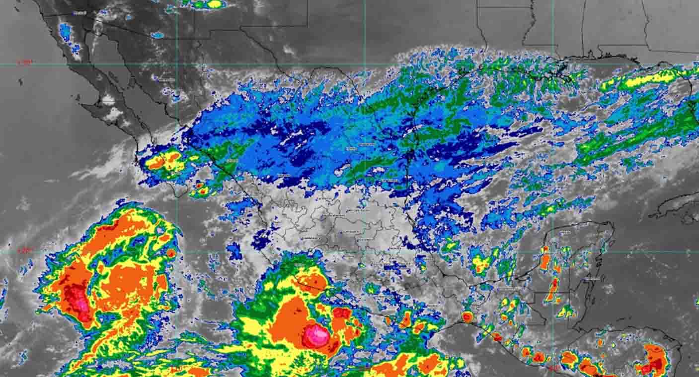 Alertan por posible impacto de dos ciclones tropicales en México ...