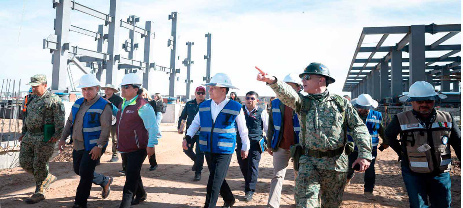 Supervisa Alfonso Durazo avances del Hospital del IMSS en SLRC; prevén ...