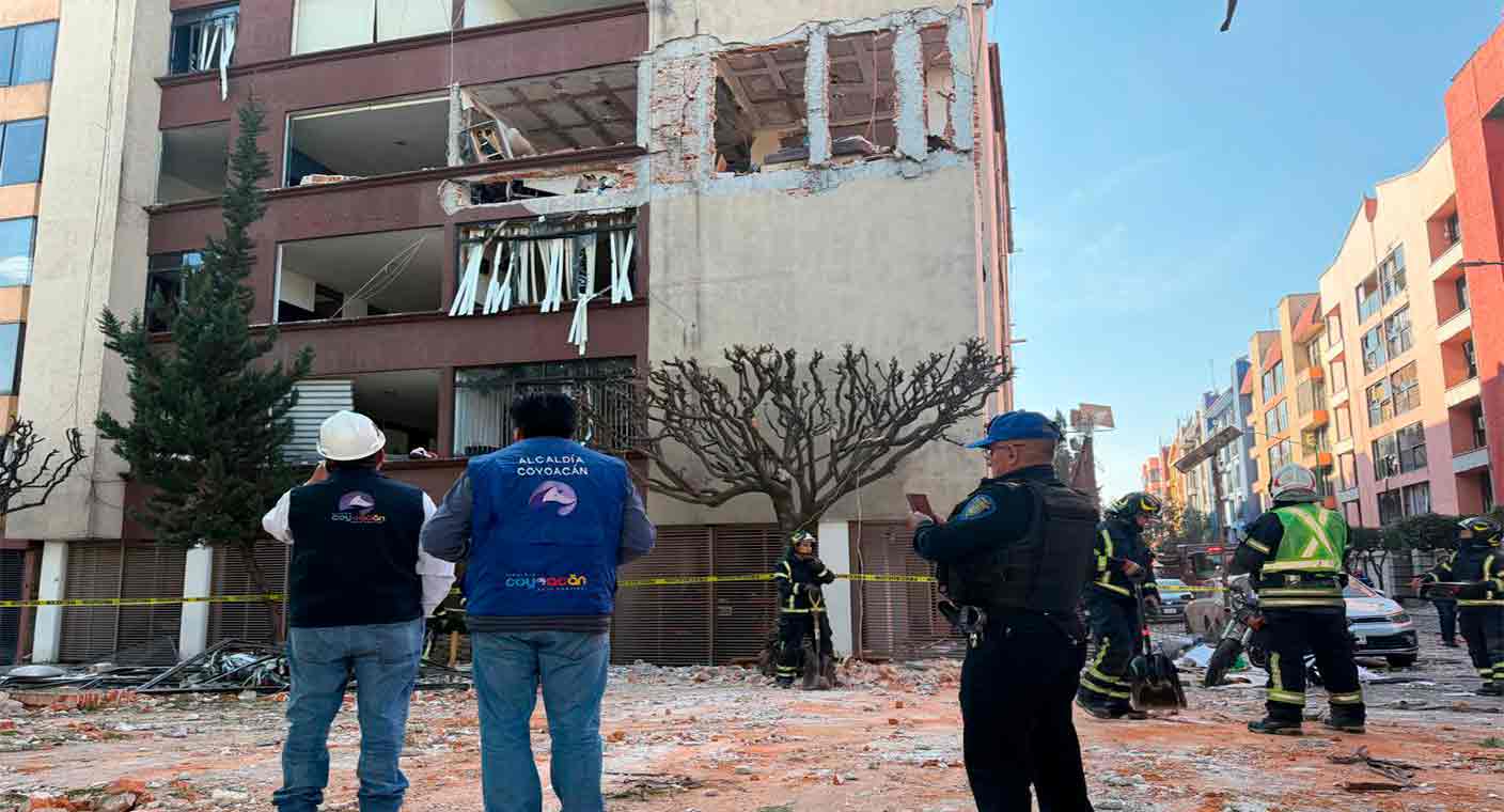 Captan en VIDEO explosión de unidad habitacional en Ciudad de México ...