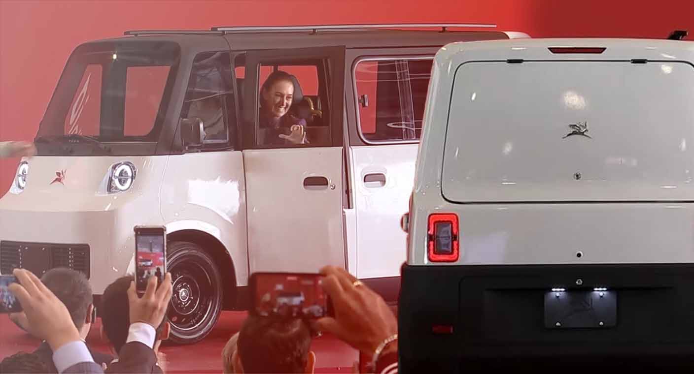 Olinia ya es una realidad: Sheinbaum presenta el prototipo del primer ...
